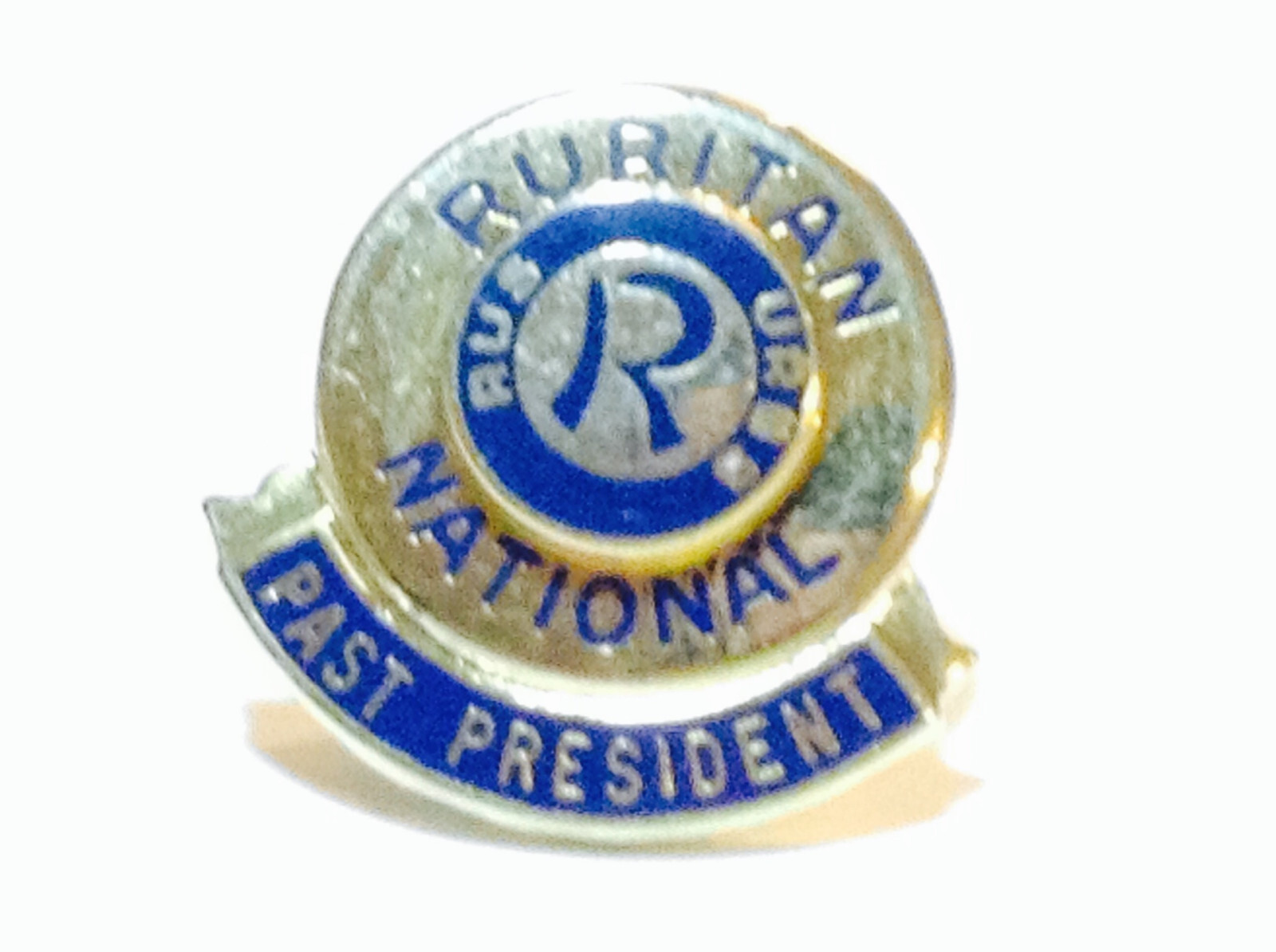 Vintage Puritan National Gold Tone Lapel Pin Jacket Pinback Screw Back ...