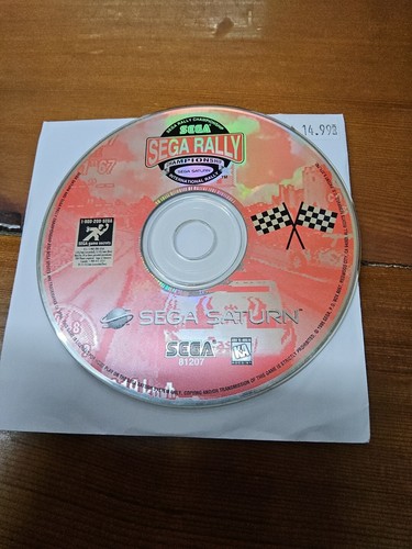 Sega Saturn Sega Rally Championship (Sega Saturn) 1995 Game Only ...