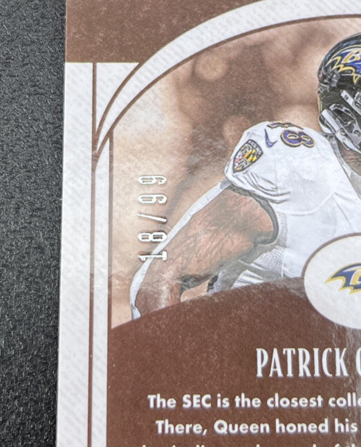 Patrick Queen 2020 Chronicles Legacy RC Auto /99 Baltimore Ravens | eBay