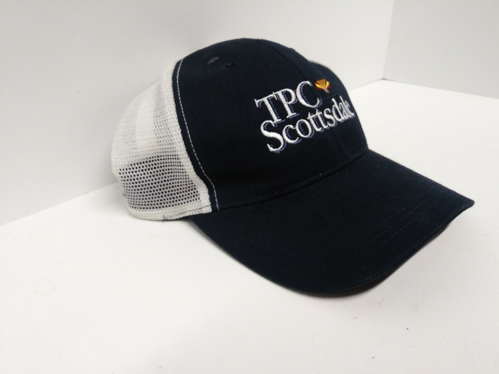 Ahead TPC Scottsdale Cardinal/white Textured Poly Solid Adjustable Hat ...
