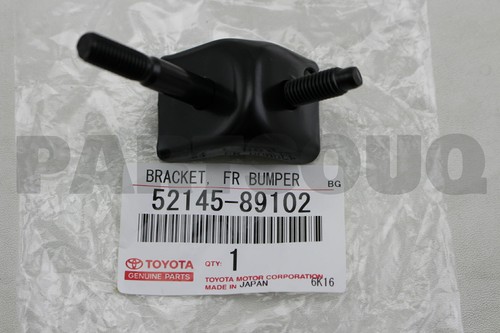 5214589102 Genuine Toyota BRACKET, FRONT BUMPER SIDE MOUNTING 52145 ...