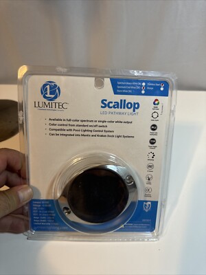 Lumitec Scallop LED Pathway Light Marine Grade Outdoor Landscape ...