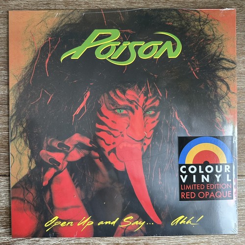 Poison / Open Up and Say....Ahh! - Exclusive Red Vinyl Record LP ...