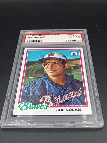 Baseball Card Joe Nolan 1978 Topps 617 PSA 9 | eBay
