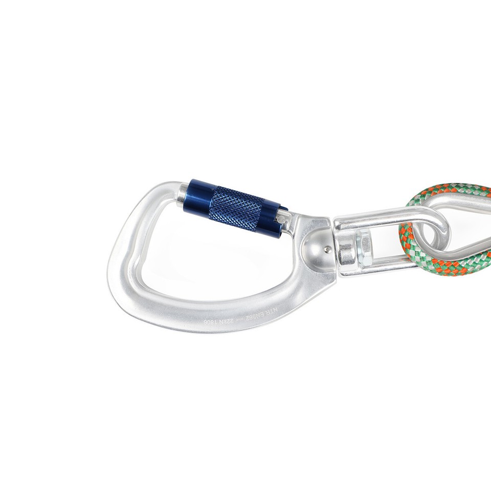 Steel Wire Core Flipline Arborist Tree Climbing Kit Swivel Carabiner ...