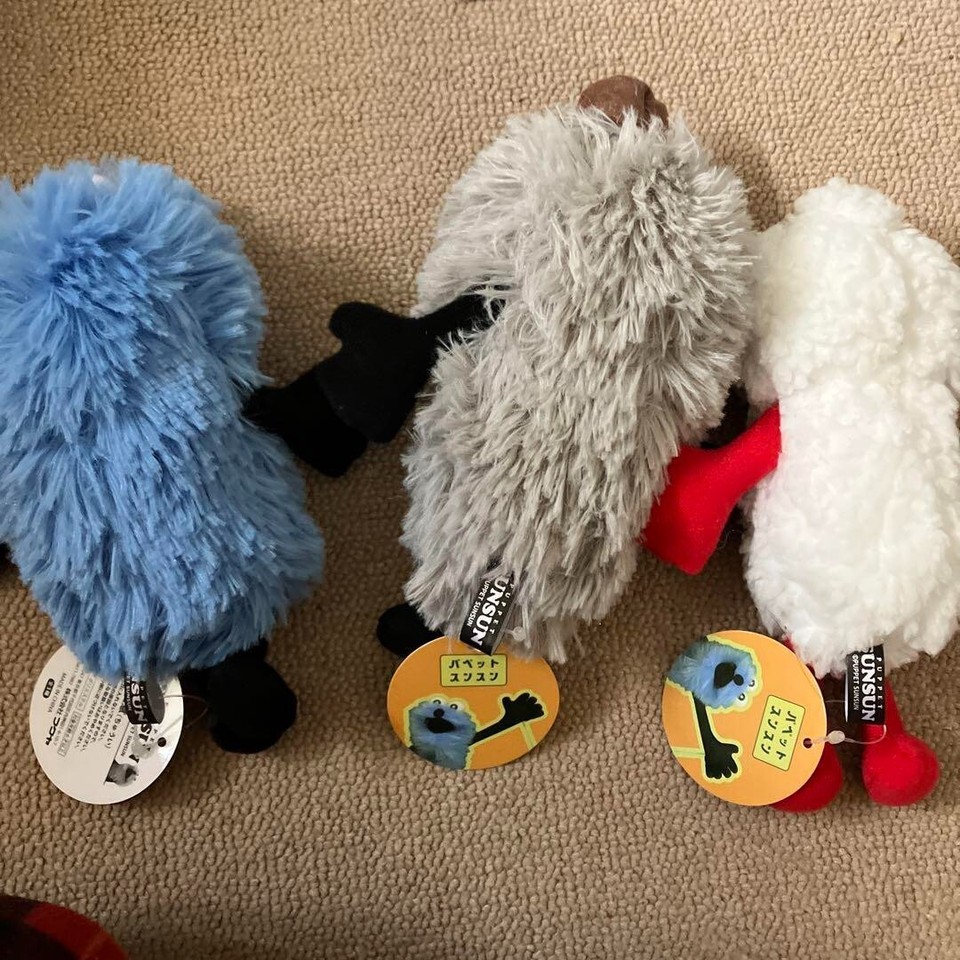 PUPPET SUNSUN Nonnon Zonzon Plush doll Set H15cm Fukuya 2023 | eBay