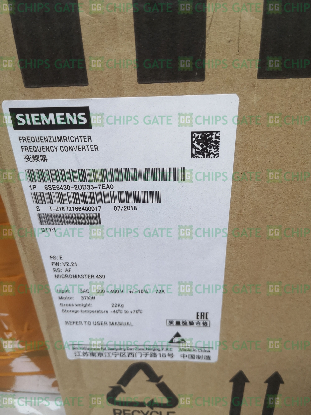 1pcs Siemens 6SE6430-2UD33-7EA0 new 6SE6 430-2UD33-7EA0 | eBay