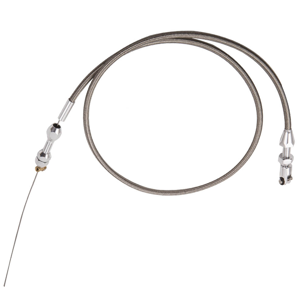 36" Stainless Steel Braided Throttle Cable for LS LS1 Engine 4.8L 5.3L ...