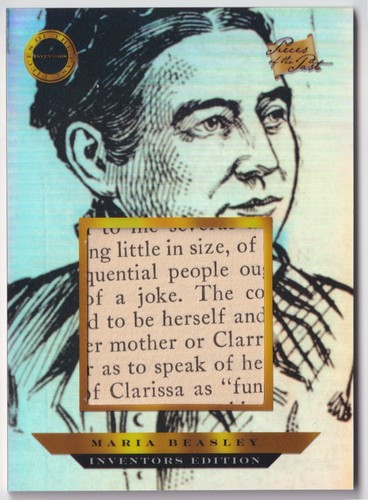 2025 Pieces of the Past Inventors Edition Maria Beasley #539 Period ...