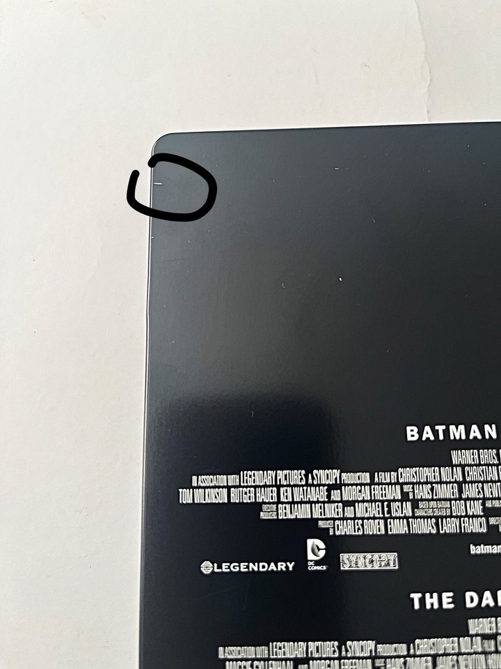 Batman The Dark Knight Trilogy 4K-UHD+2-Discs Special Features Jumbo ...