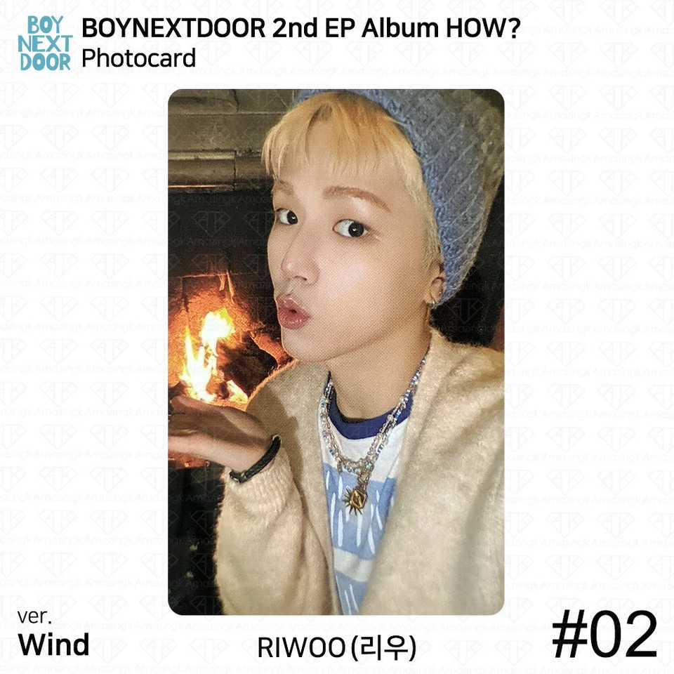 BOYNEXTDOOR 2nd EP Album HOW? Photocard Postcard Polaroid Meme Card ...