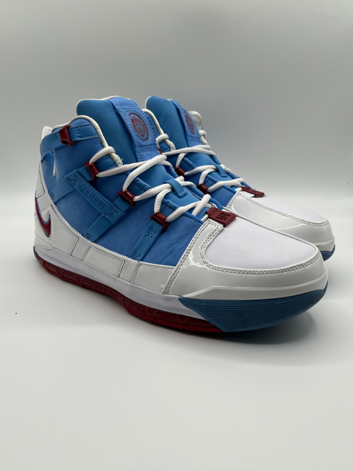 Size 12.5 - Nike Lebron III 3 Houston Oilers QS PE Rare Exclusive ...