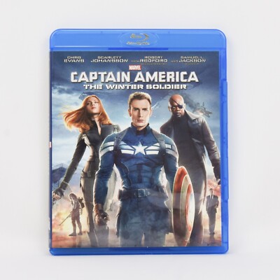 MARVEL Captain America: The Winter Soldier (Blu-ray Disc, 2014) - Chris ...