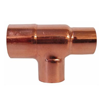 1-1/4" x 3/4" x 3/4" TEE - COPPER PIPE FITTING | eBay