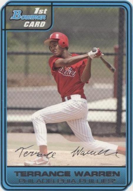 2006 Bowman Draft Picks & Prospects - Draft Picks T.J. Warren #DP49 ...