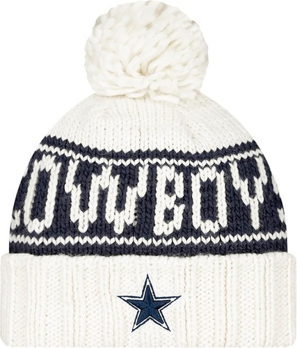 Dallas Cowboys New Era Women's 2024 Sideline On-Field Sport Pom Knit ...