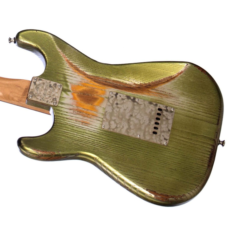 Paoletti Guitars Stratospheric Loft HSS Relic Firemist Lime Custom ...