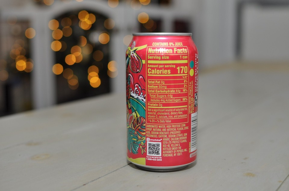 Mtn Dew BAJA CARIBBEAN SPLASH MOUNTAIN GUAVA FLAVOR 12oz. CAN Sealed ...