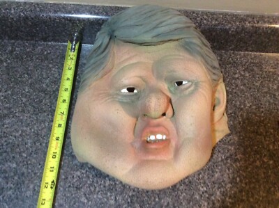 Vintage Bill Clinton Rubber Mask Former President Halloween Illusive ...