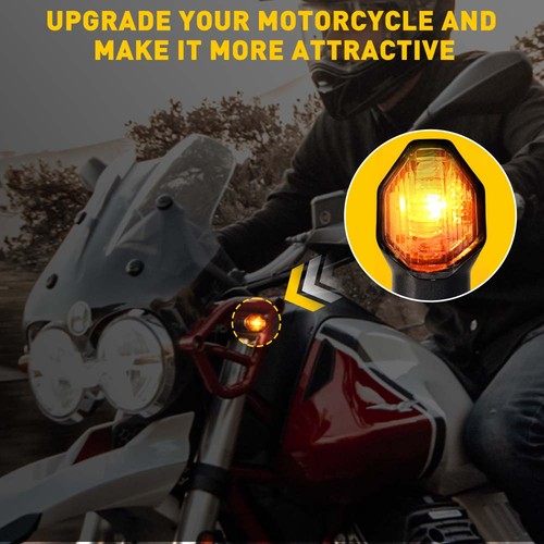 2pair Turn Signal Light Smoke Flush Mount LED Blinker fit Yamaha YZF R1 ...