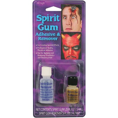 Spirit Gum Adhesive & Remover for Night Stalkers | eBay