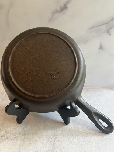 BSR Century Series Cast Iron Skillet w/Heat Ring No. 5, 8 IN. Restored ...