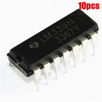 10Pcs Low Power Voltage Comparator LM339N LM339 Quad Ic New yb | eBay