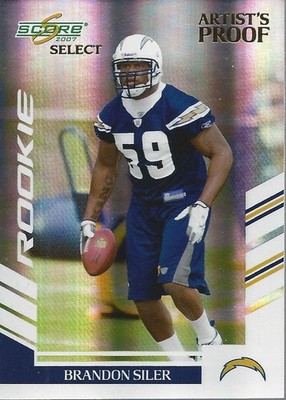 2007 Select Artist's Proof #350 Brandon Siler /32 - FB | eBay