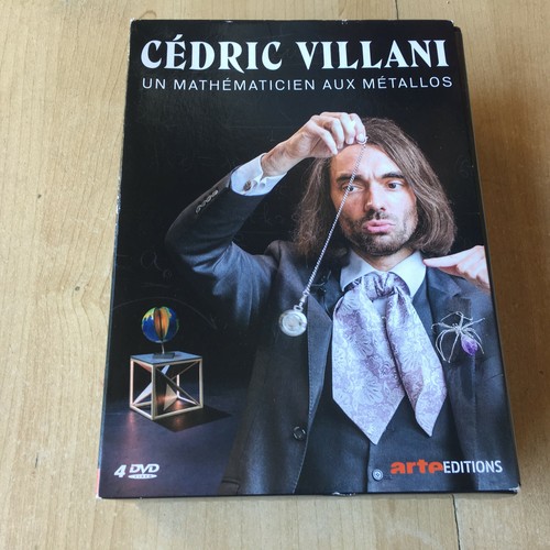 coffret 4 DVD - Cédric Villani / Un mathématicien aux métallos - Arte ...