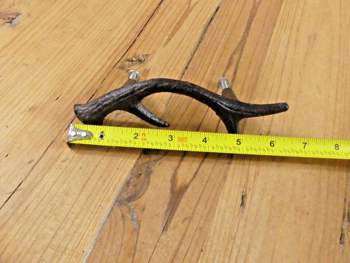 Antler Door Handles Pull Drawer Cabinet Adding Deer Antlers To Kitchen