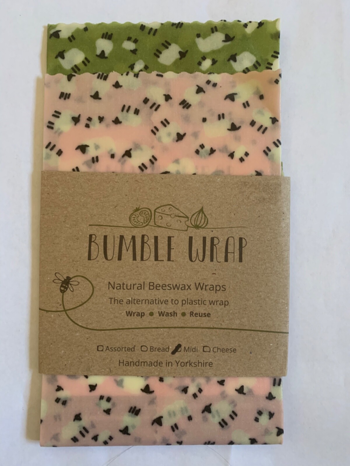 Bumble Wrap Natural Beeswax Wraps | eBay UK