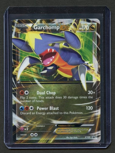 Garchomp EX XY09 Ultra Rare 2014 Black Star Promo Lightly Played ...