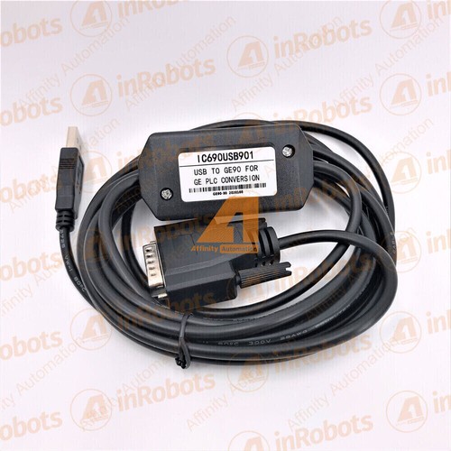 IC690USB901 GE FANUC PLC Programming Cable USB To GE90 SNP 90/30 90/70 ...