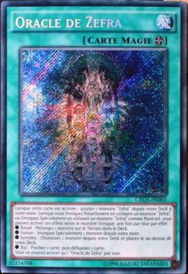 carte YU-GI-OH CROS-FR060 Oracle De Zefra NEUF FR | eBay