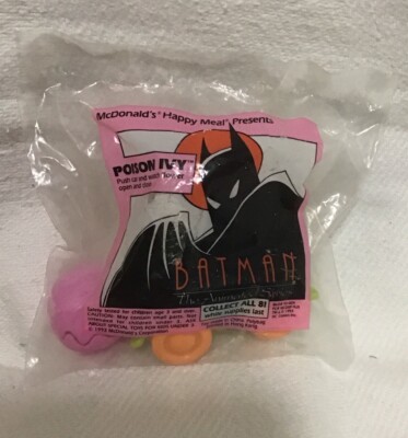 Vintage 1993 POISON IVY McDonald's Happy Meal Toy - Batman The Animated ...