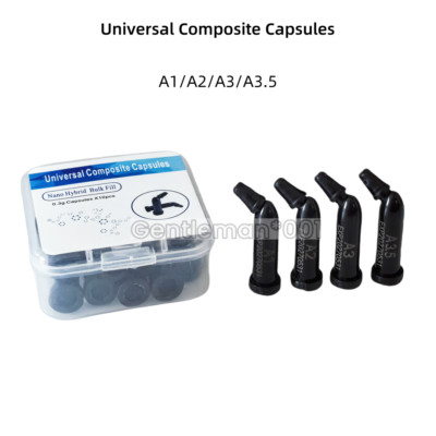 Capsules Unidose Caps Hybrid Dental Composite Resin Light Cure 0.3g A1 ...