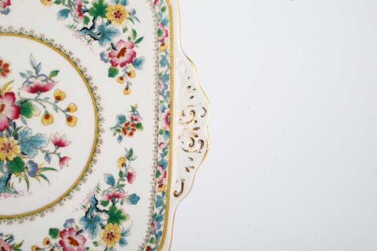Foley - Ming Rose - Foley - Cake Plate - 132136Y | eBay