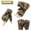 Motorcycle Motorbike Half Finger Gloves ATV UTV Racing Riding Cycling ...