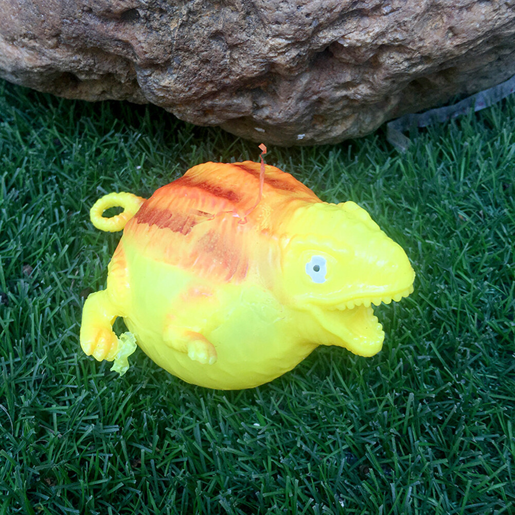 Creative Funny Inflatable Animal Vent Toy Blowing Dinosaur Balloon Kids ...