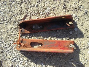 Farmall 300 Super H 350 460 M Tractor pair IH IHC drawbar brace ...