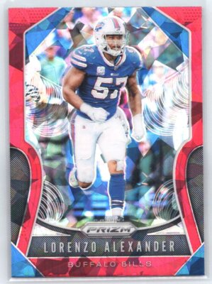 2019 Panini Prizm Lorenzo Alexander #6 Red Ice Buffalo Bills | eBay