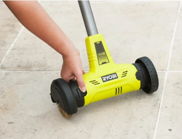 Ryobi ONE+ RY18PCA-0 Cordless Patio Cleaner with Wire Brush (Tool Only ...
