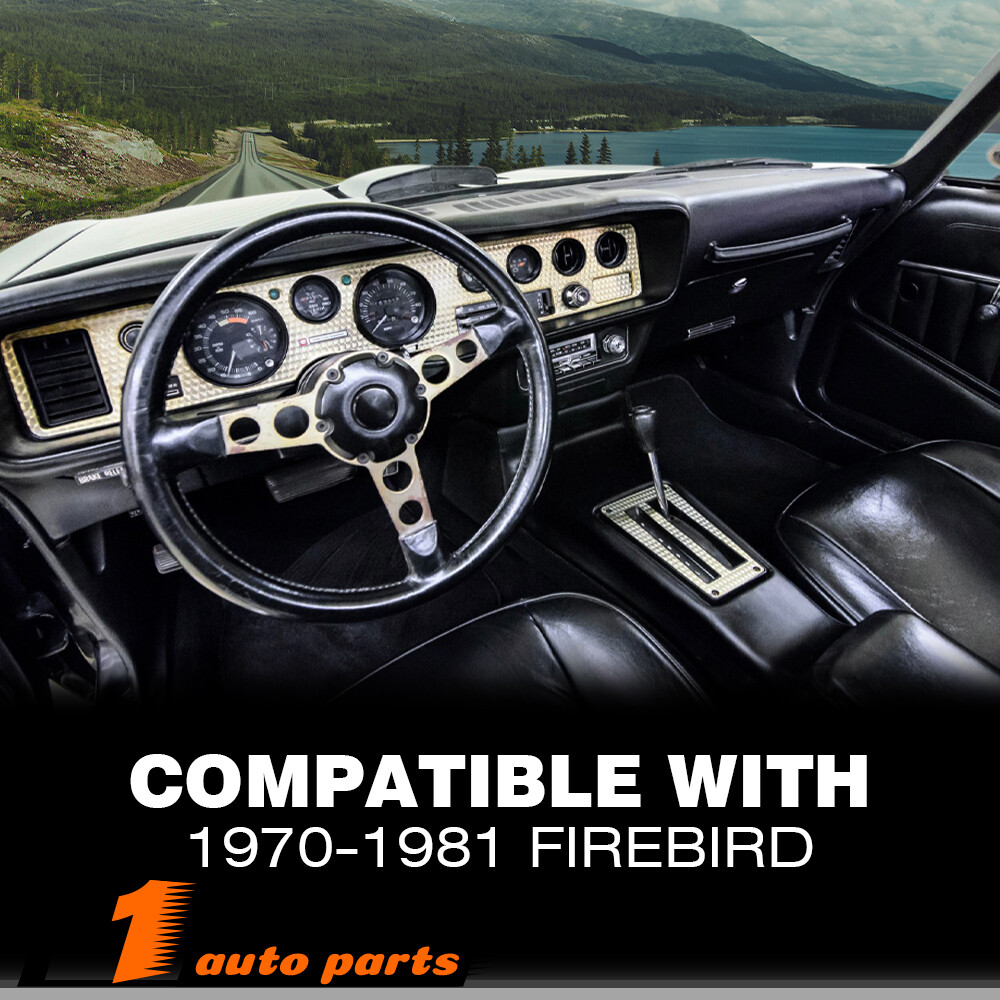Fit For 1970-1981 Pontiac Firebird Trans Am Molded Dash Board Pad Cap ...