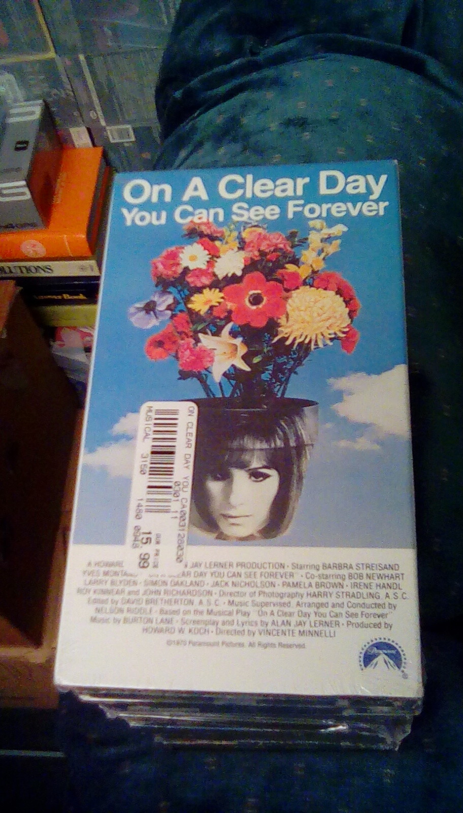 On A Clear Day You Can See Forever RARE Paramount 1st Ed. VHS Bob ...