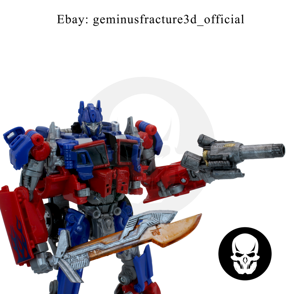 Transformers studio series optimus prime bayverse weapons kit | eBay