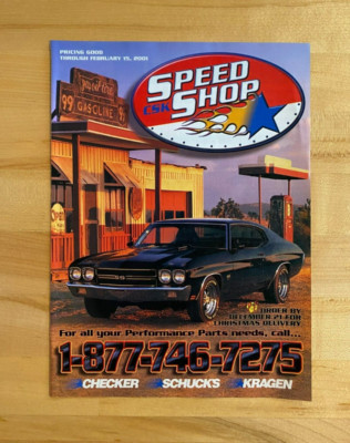 2001 Print Ad 1970 Chevelle SS CSK Speed Shop | eBay