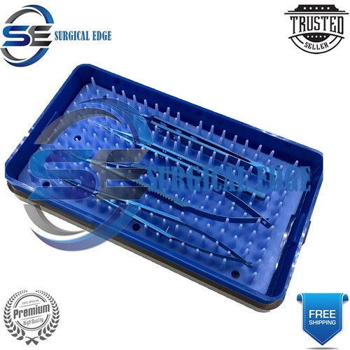 Micro Surgical Instruments Set 4 Pcs Opthalmic Eye Surgery Lab Tools ...