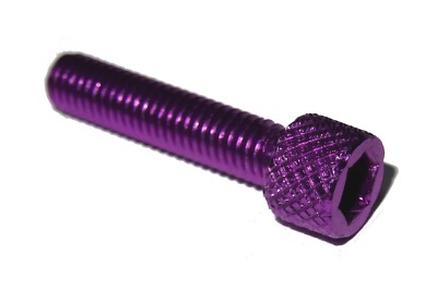 M6 10mm Aluminium Purple Anodised Screws (10 pcs) Cap head | eBay UK