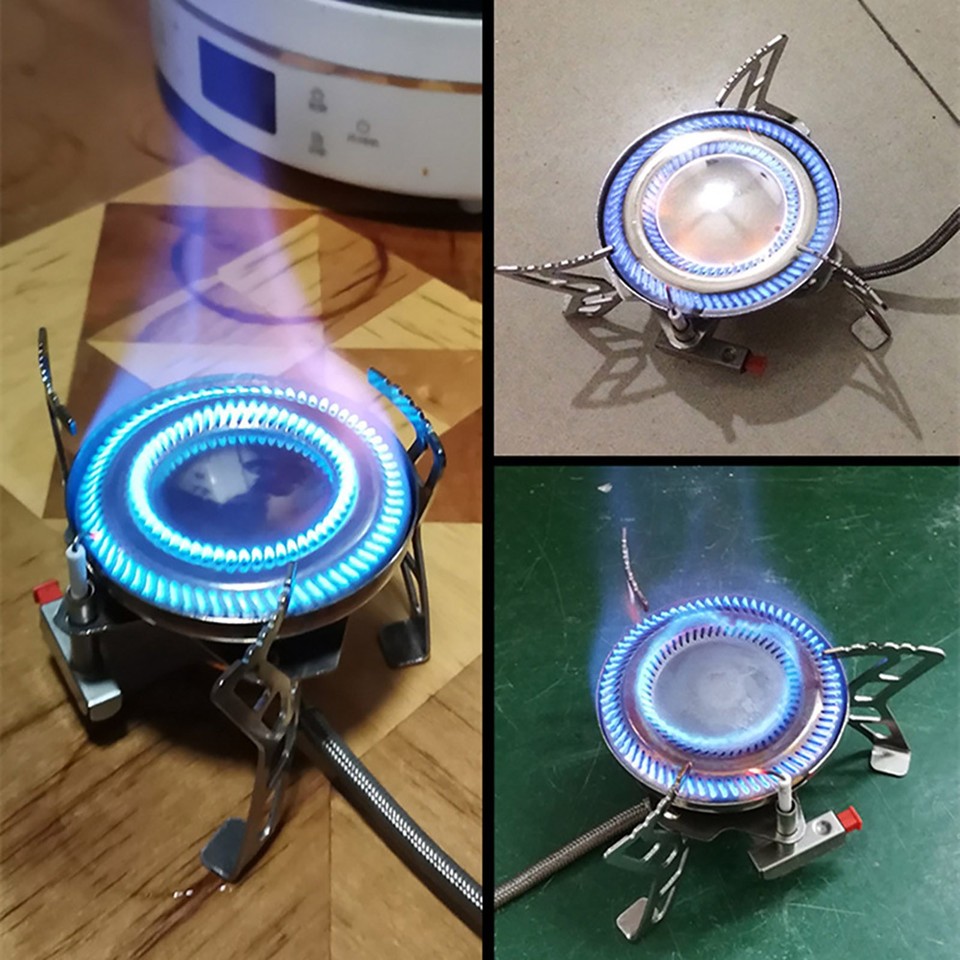 4600W Mini Stove Cooker Cookware Outdoor Butane Propane Burner Hiking ...