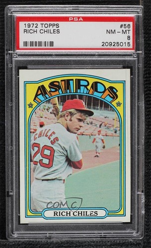 1972 Topps Rich Chiles #56 PSA 8 Rookie RC | eBay